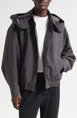 Issey Miyake Hooded Jackets For Men