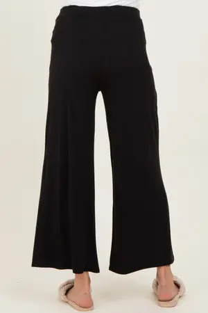 PINKBLUSH Wide Leg Ankle Lounge Pants