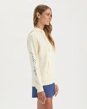SALT LIFE Crab Bay Hoodie - Ivory