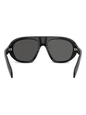 Prada Wrap-frame Tinted Sunglasses