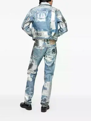 Acne Studios Patchwork Straight Jeans