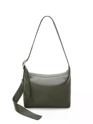Loewe Logo-detail Shoulder Bag - Green