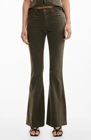 Desigual Flare Bottoms For Women