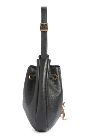 Saint Laurent Small Paris Vii Flat Hobo Bag