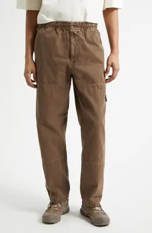 Stone Island Garment Dye Cotton Cargo Pants