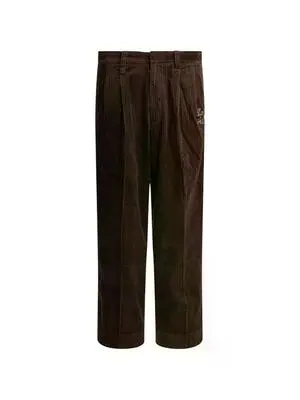 HUMAN MADE Corduroy Embroidered Trousers
