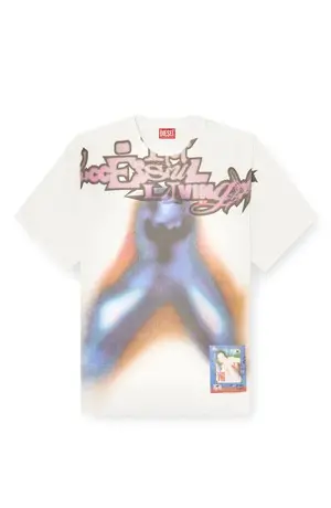 DIESEL® T-boxt-v13 Oversize Graphic T-shirt