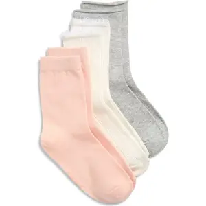 SKIMS Assorted 3-pack Textured Crew Socks - Marble Primrose Multi