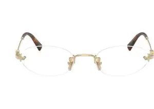 Miu Miu Rimless Optical Glasses - Zvno (0mu 53wv Zvn1o1)