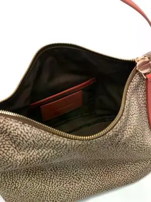 Borbonese Printed Top Handle Tote Bag