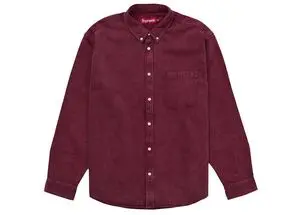 Men's Red Denim Shirts