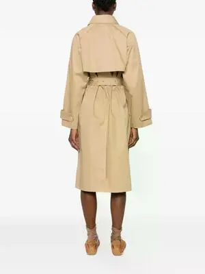 Michael Kors Belted Double-breasted Trench Coat