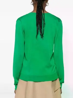 P.a.r.o.s.h V-neck Long Sleeve Sweater