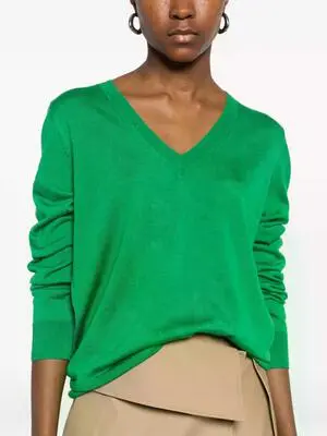 P.a.r.o.s.h V-neck Long Sleeve Sweater