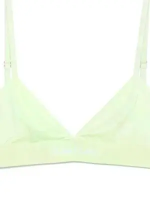 TOM FORD Triangle Logo-detail Bra - Green