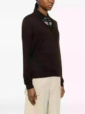 P.a.r.o.s.h V-neck Sweater - Brown