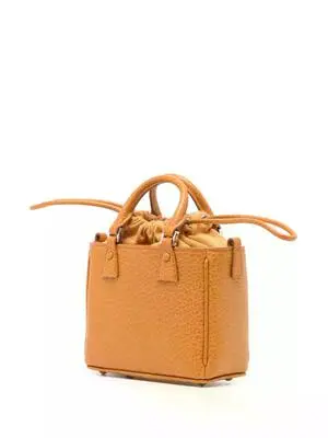 MAISON MARGIELA 5ac Leather Shoulder Bag - Orange