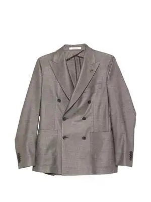 Tagliatore Double-breasted Blazer - Grey