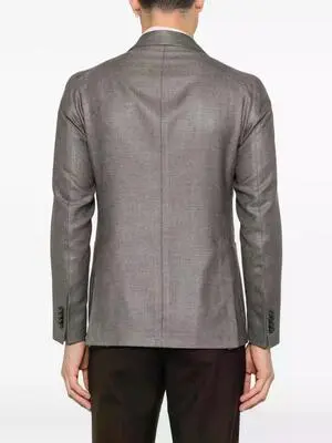 Tagliatore Double-breasted Blazer - Grey