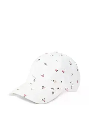 MAISON MICHEL Tiger Cap - White