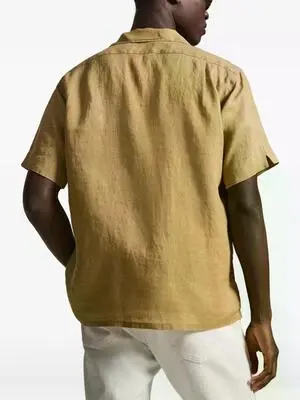 Polo Ralph Lauren Embroidered Linen Shirt - Neutrals