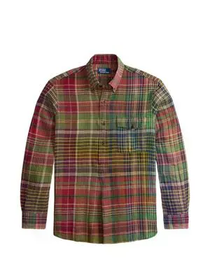 Men's Plaid Polo Shirts