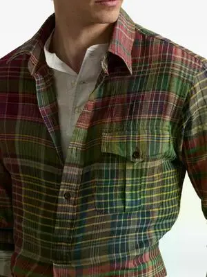 Polo Ralph Lauren Plaid Pocket Shirt - Red