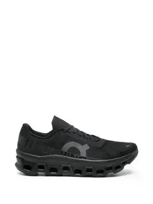 On Cloudmonster Lace-up Sneakers - Black