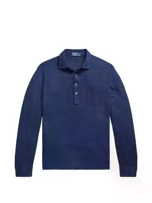 Polo Ralph Lauren Long-sleeve Linen Polo Shirt