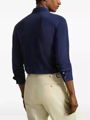 Polo Ralph Lauren Long-sleeve Linen Polo Shirt