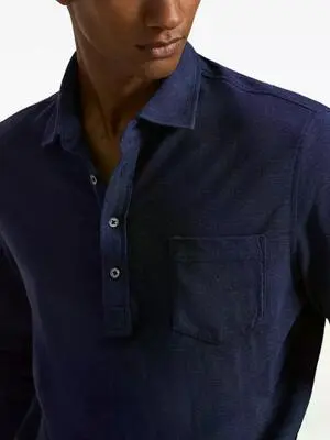 Polo Ralph Lauren Long-sleeve Linen Polo Shirt