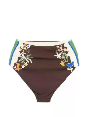 ALEMAIS Printed Bikini Bottom