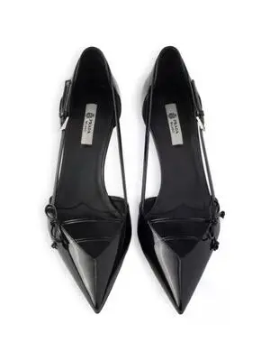 Prada Open-side Heeled Pumps