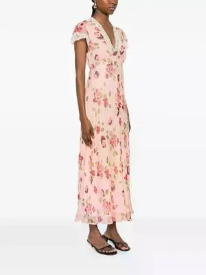 Rixo Clarice Midi Dress