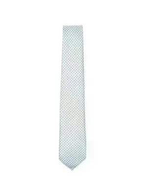 Giorgio Armani Patterned Neck Tie - Blue