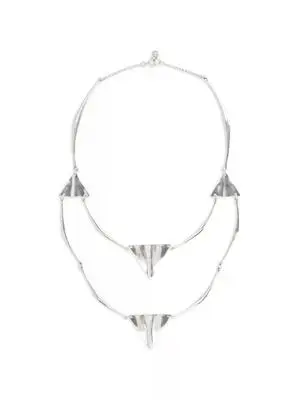 Isabel Marant Triangle-pendant Necklace - Silver