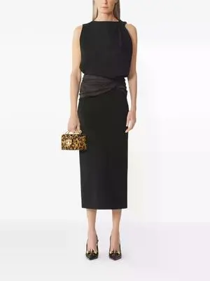 LANVIN Open-back Midi Dress