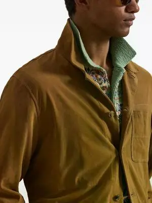 Polo Ralph Lauren Buttoned Suede Jacket