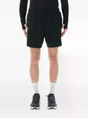 Nike Logo-detail Shorts - Black