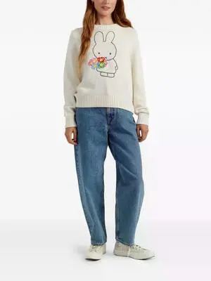 Chinti & Parker Miffy Embroidered Sweater