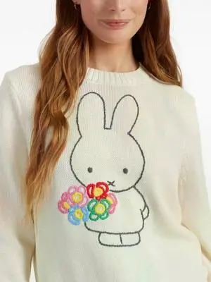 Chinti & Parker Miffy Embroidered Sweater