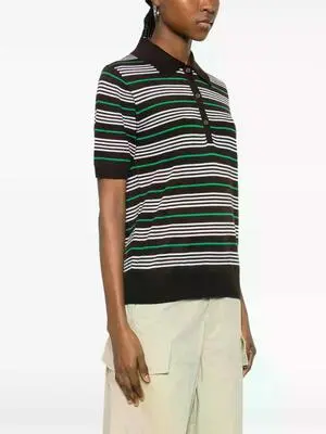 P.a.r.o.s.h Striped Polo Top