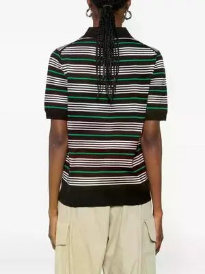 P.a.r.o.s.h Striped Polo Top