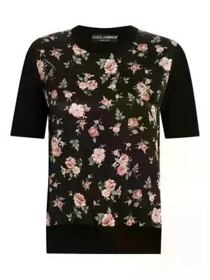Dolce & Gabbana Floral T-shirts For Women