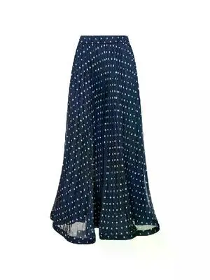 Polka Dot Pleated Skirts