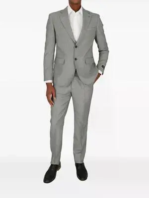 Scotch & Soda Button Black Suit