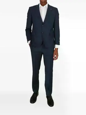 Scotch & Soda Plaid Suit - Blue