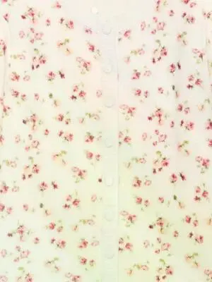 Magda Butrym Floral Print Cardigan