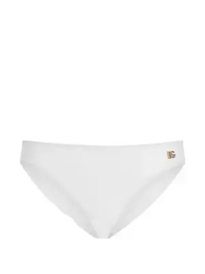 Dolce & Gabbana Logo Bikini Bottoms - White