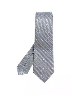 TOM FORD Polka-dot Silk Neck Tie - Blue